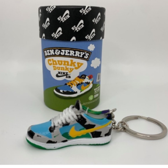 Accessories | Dunk Low Mini Nike Sneaker Keychainpurse Charm With Shoe ...